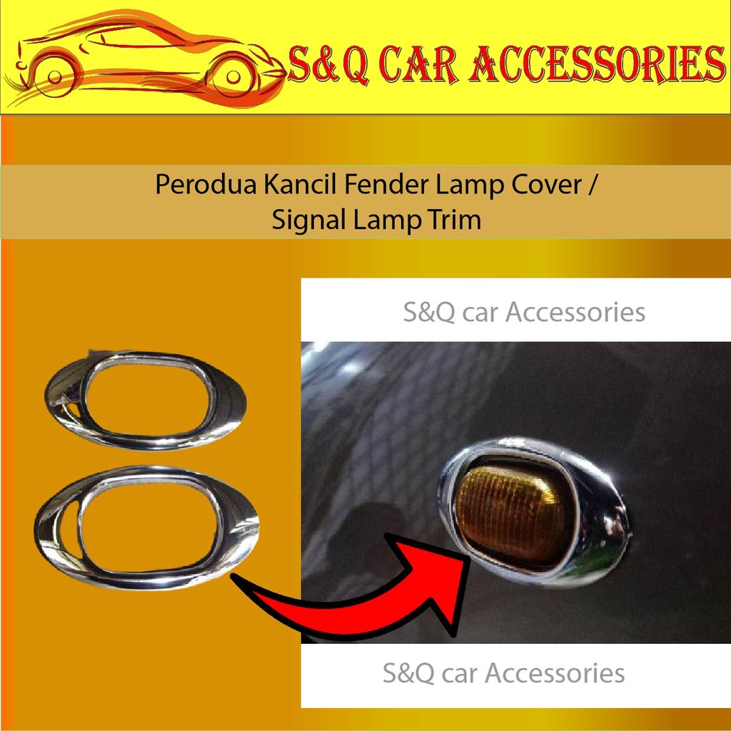 Perodua Kancil Fender Lamp Cover / Signal Lamp Trim | Shopee Malaysia