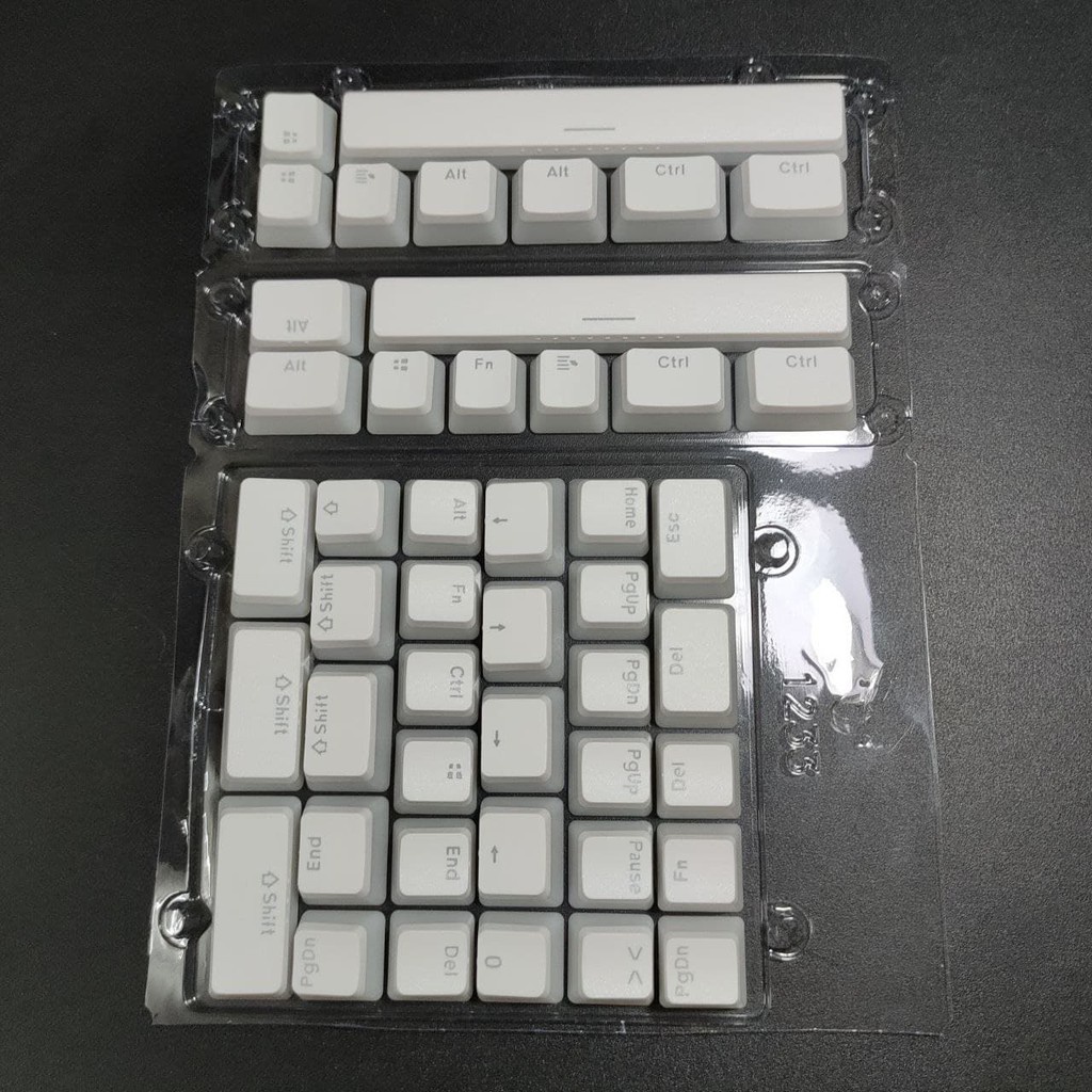 [KL Ready Stock] Pudding Keycaps PBT Double Shot Injection Keycap ...