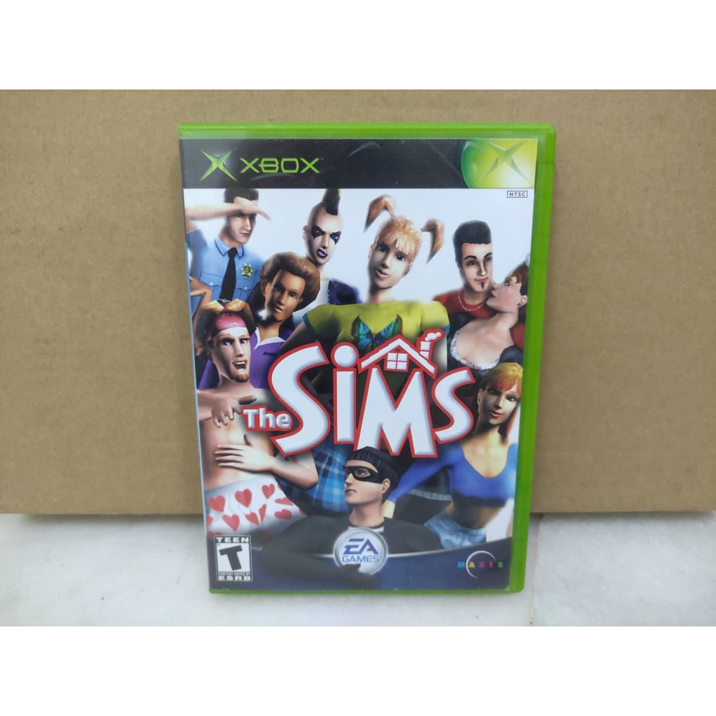 (Used) Xbox The Sims - Original OG Game | Shopee Malaysia