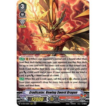 Cardfight Vanguard D-VS01/036EN Eradicator, Vowing Dragon Narukami RRR (ENGLISH) | Shopee Malaysia