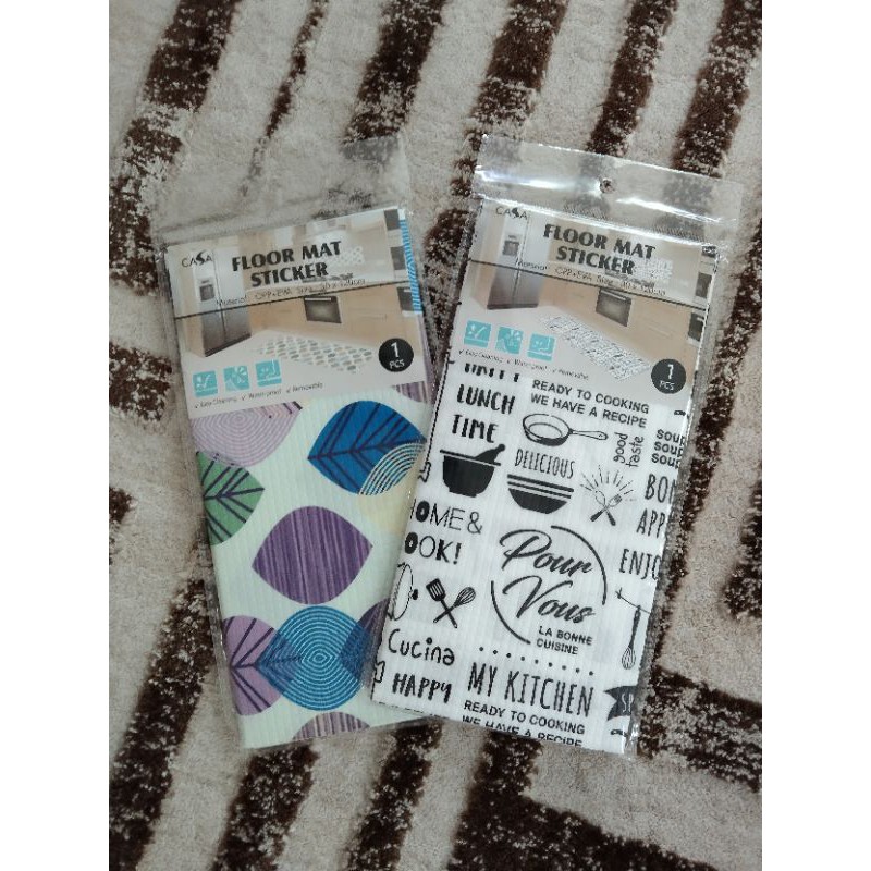🔥 VIRAL ECO2 🔥CASA FLOOR MAT STICKER | Shopee Malaysia