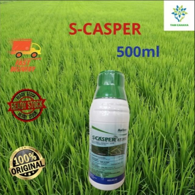 500ml / 1 Liter S-CASPER S-Metolachlor 87.3% Racun Mati Anak Benih ...