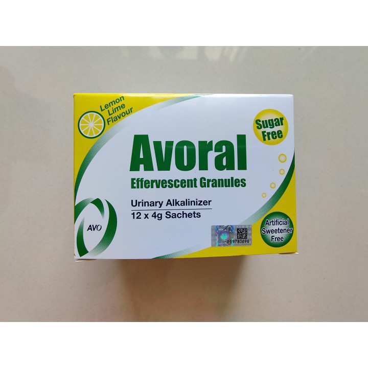 AVORAL EFFERVESCENT GRANULES URINARY ALKALINIZER 12X4G | Shopee Malaysia