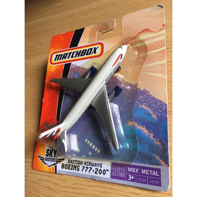 Matchbox SKY BUSTERS BRITISH AIRWAYS BOEING 777-200 | Shopee Malaysia