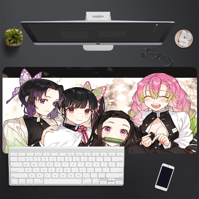 Anime Mouse Pad Demon slayer mouse pad Computer mat Tanjirou Nezuko ...