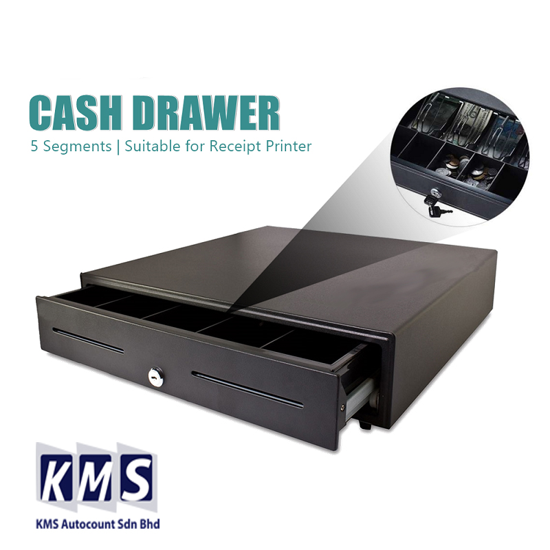 MGT | 5 Segment Cash Register Cashier Drawer Box Money Storage Machine ...