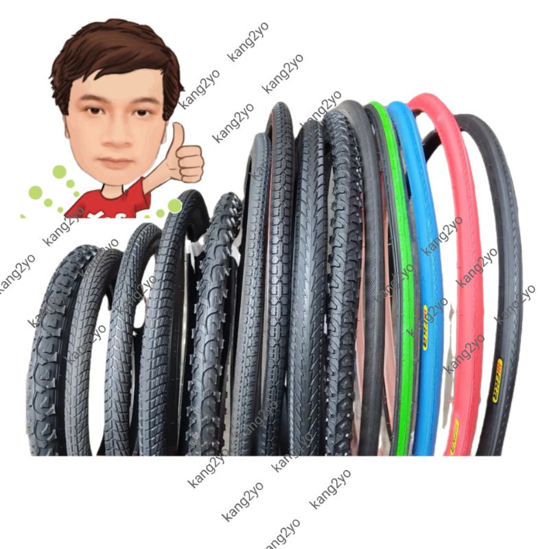 Tayar Basikal 12" 16" 18” 20" 24" 26" 27” 28” 700 MTB BMX Budak City ...