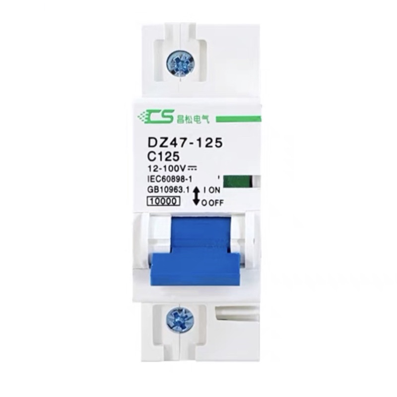 DC MCB Circuit Breaker 12V-100V For Solar PV System 100A/125A 1Pole ...
