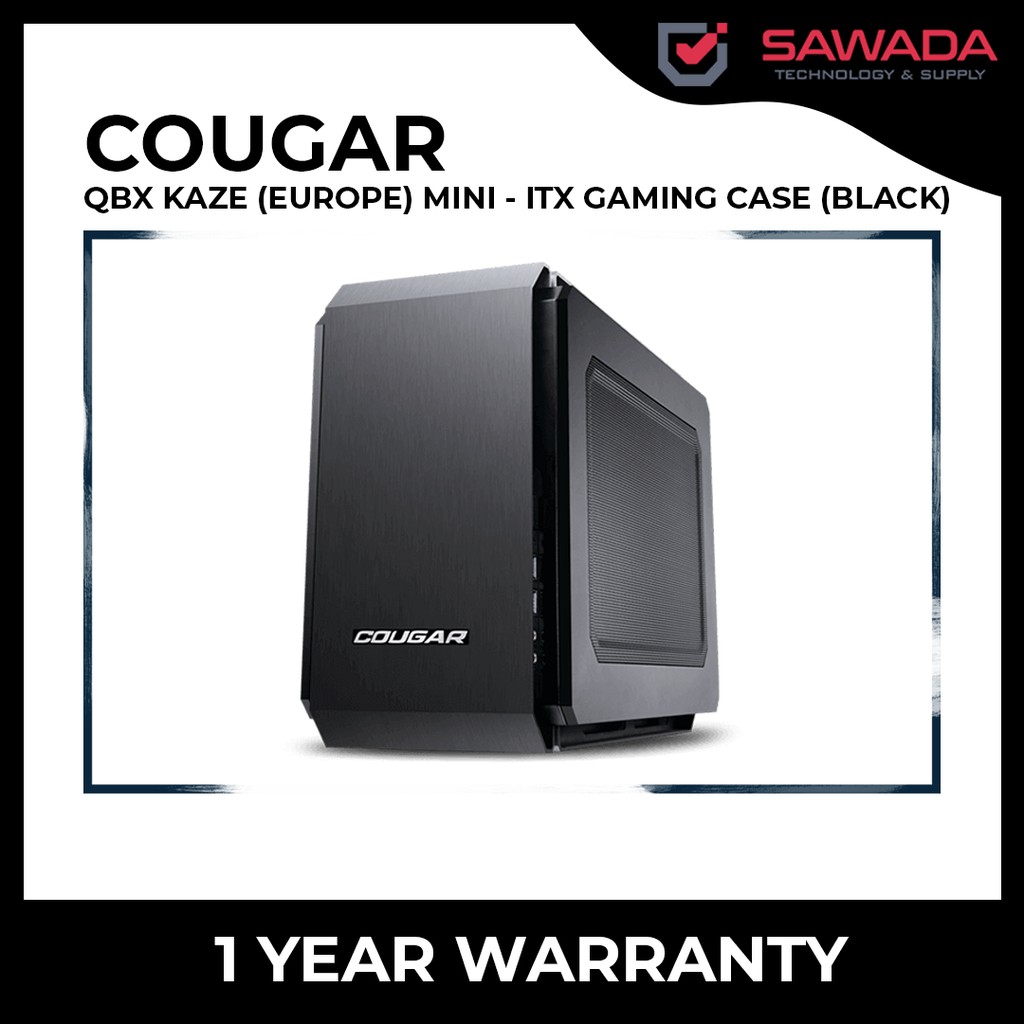 COUGAR QBX KAZE (EUROPE) MINI - ITX GAMING CASE (BLACK) | Shopee Malaysia