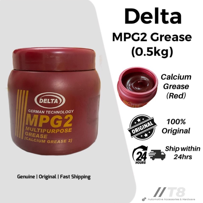 DELTA MPG2 Multipurpose Grease / Calcium Grease 2 (0.5kg) | Shopee Malaysia