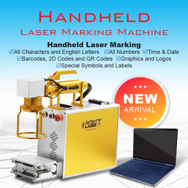 ANTBOT 20W Fiber Laser Engraving Metal Marking CNC Machine , Engraver ...
