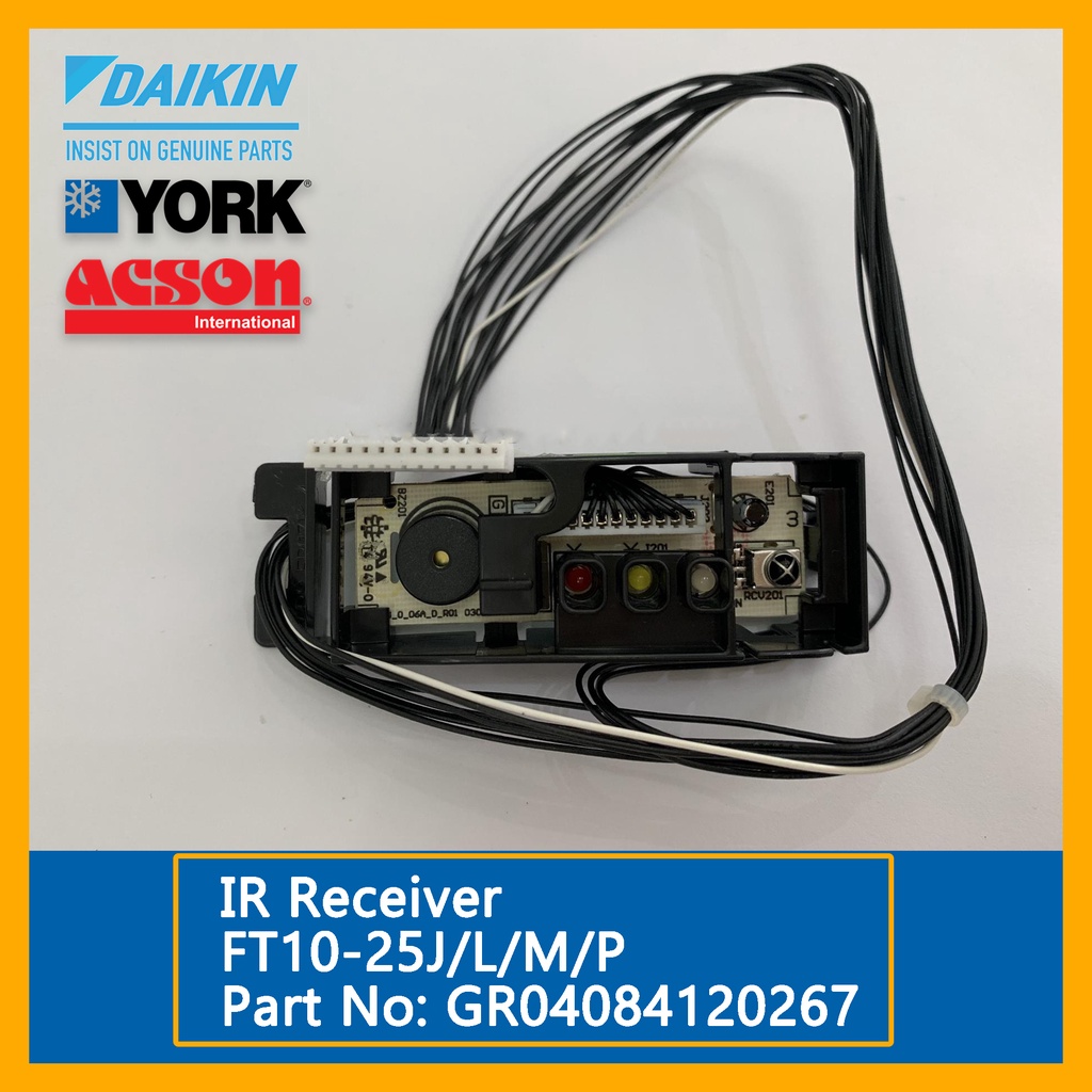 Daikin Infrared Receiver Wall Mounted Air Cond FT(K)(V)(N) 10-25L/M/P ...