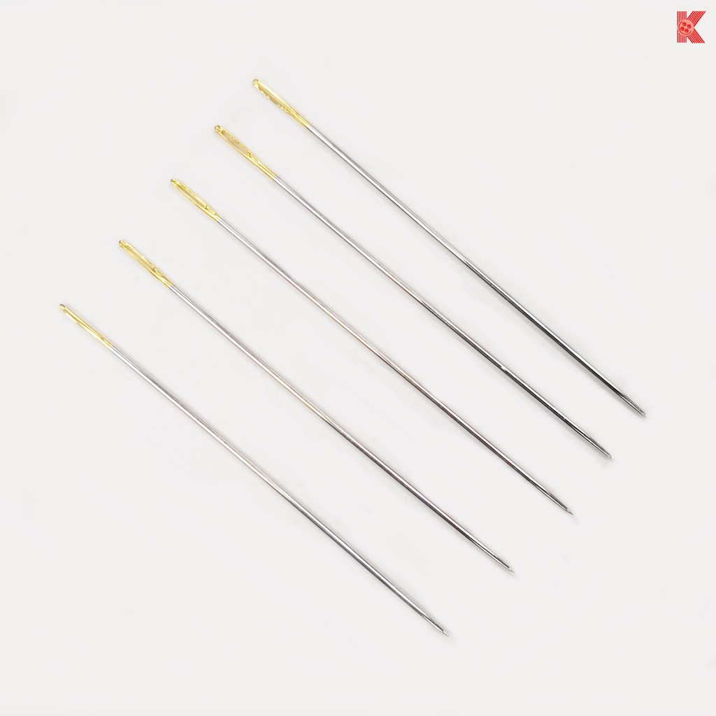 ROYAL GOLD EYE HAND SEWING NEEDLE / JARUM TANGAN (1PACK/15PCS) | Shopee ...