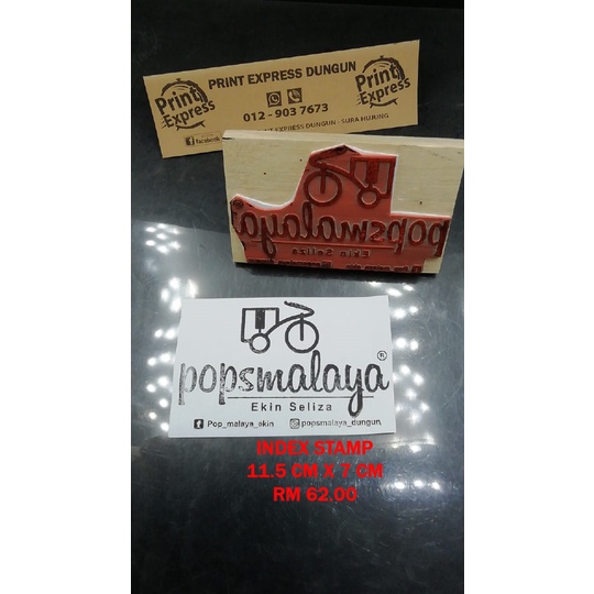 EXTRA LARGE STAMP - COP PADA PAPER BEG (COP SAIZ BESAR) | Shopee Malaysia