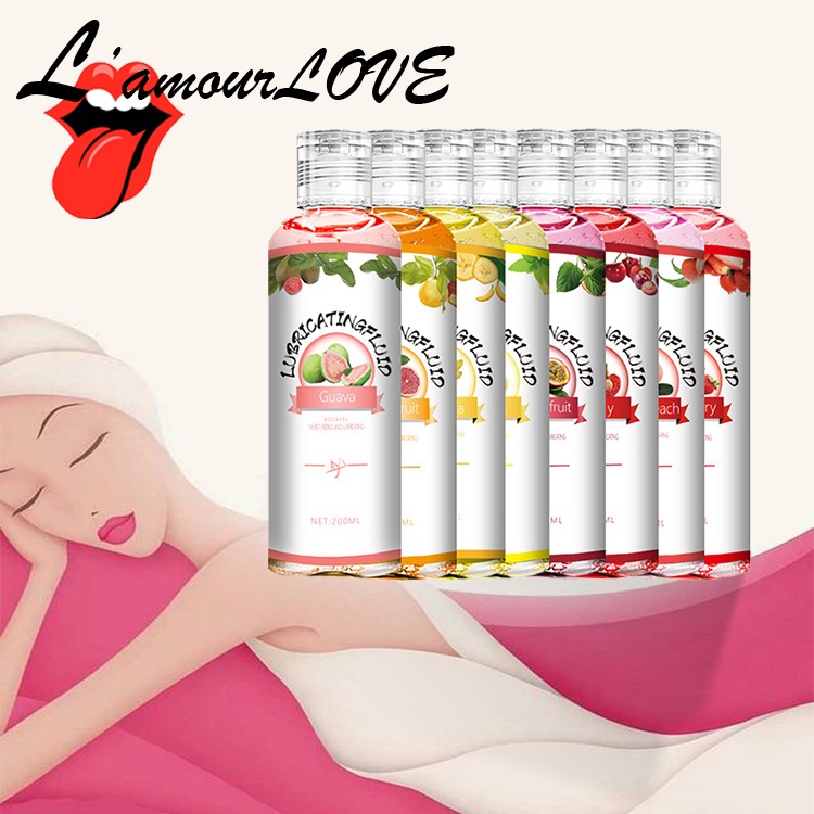 LL Fruit Lubricant Water Based Lubricant Soluble Gel 200ml Pelincir Air ...