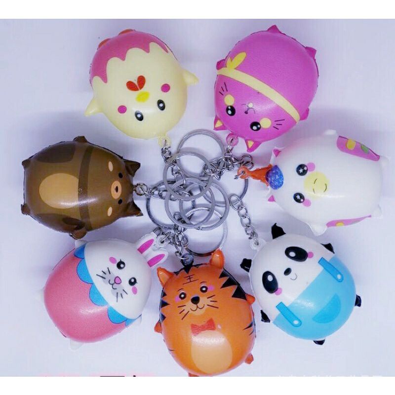 GANTUNGAN Cute and Cute Character Squishy Egg Toys for Children/Cute ...