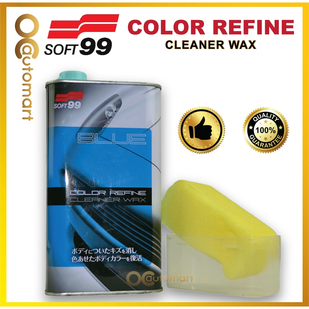 Soft 99 / Soft99 Blue Color Refine Cleaner Wax Polish (530ML) | Shopee ...
