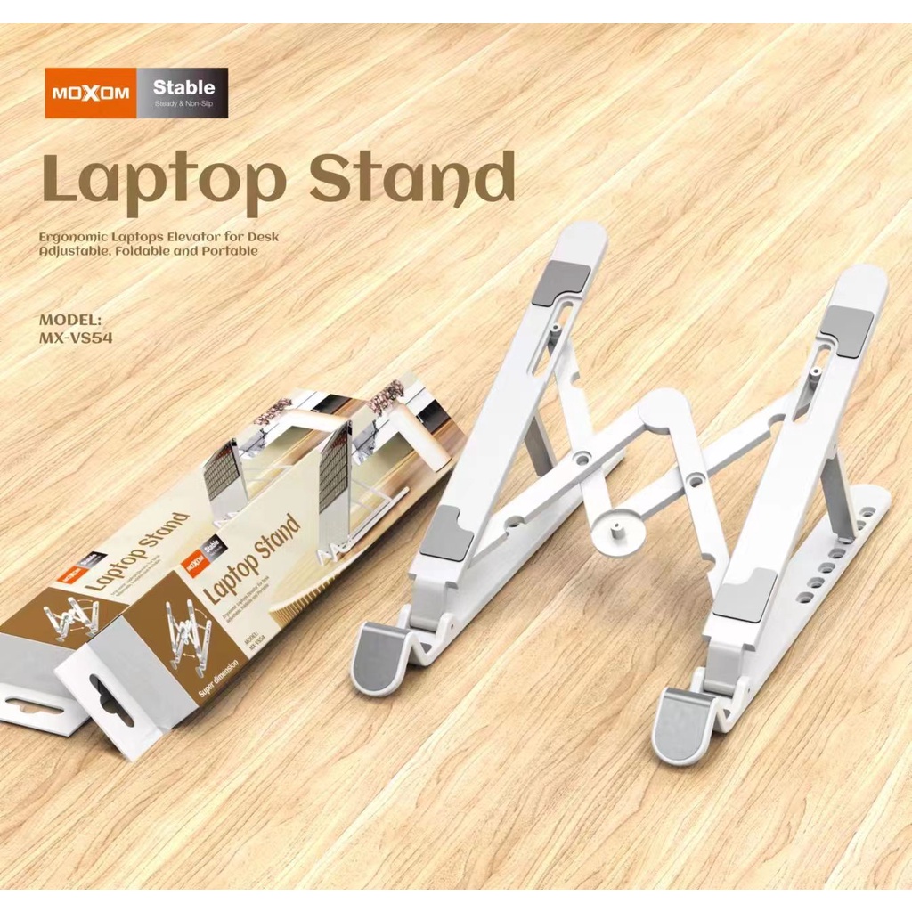 MOXOM MX-VS54 Laptop Stand Ergonomic Laptops Elevator for Desk ...
