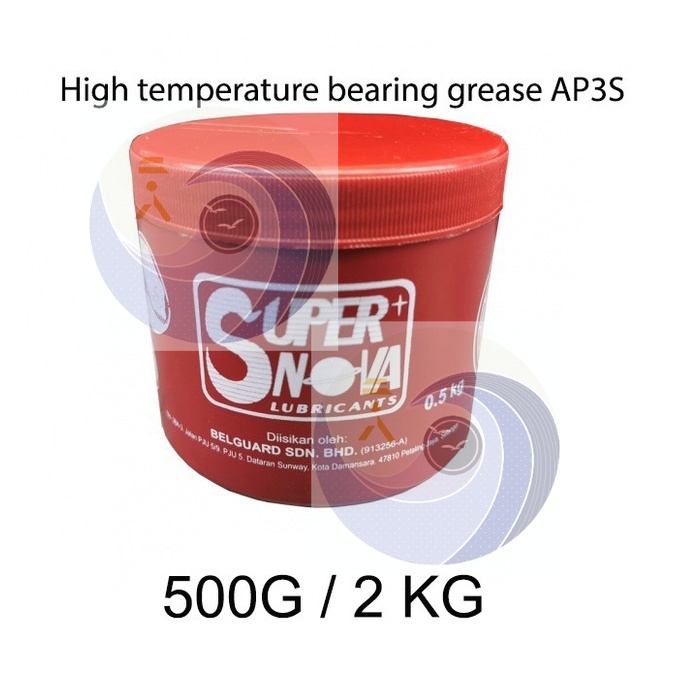 [ 1 UNIT ] High temperature bearing grease super nova lubricant AP3S ...