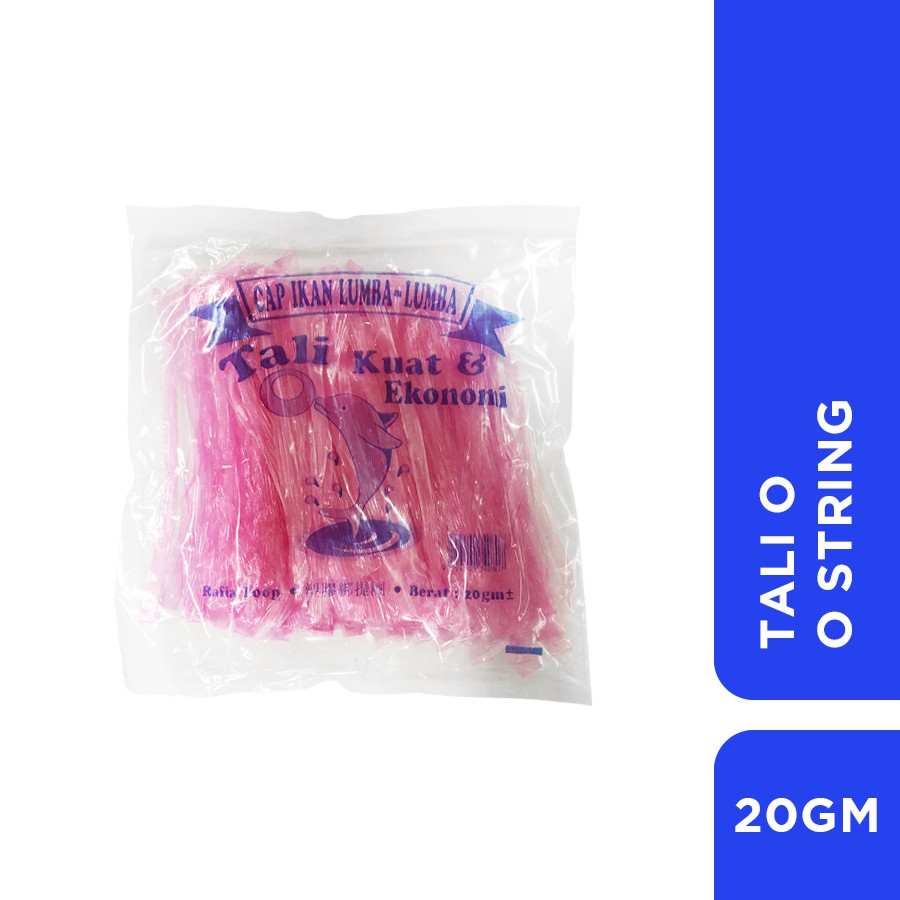 Tali O / Tali Rafia / Ikat Tapao / Air Bungkus / Ikat Tepi 20gm± ...
