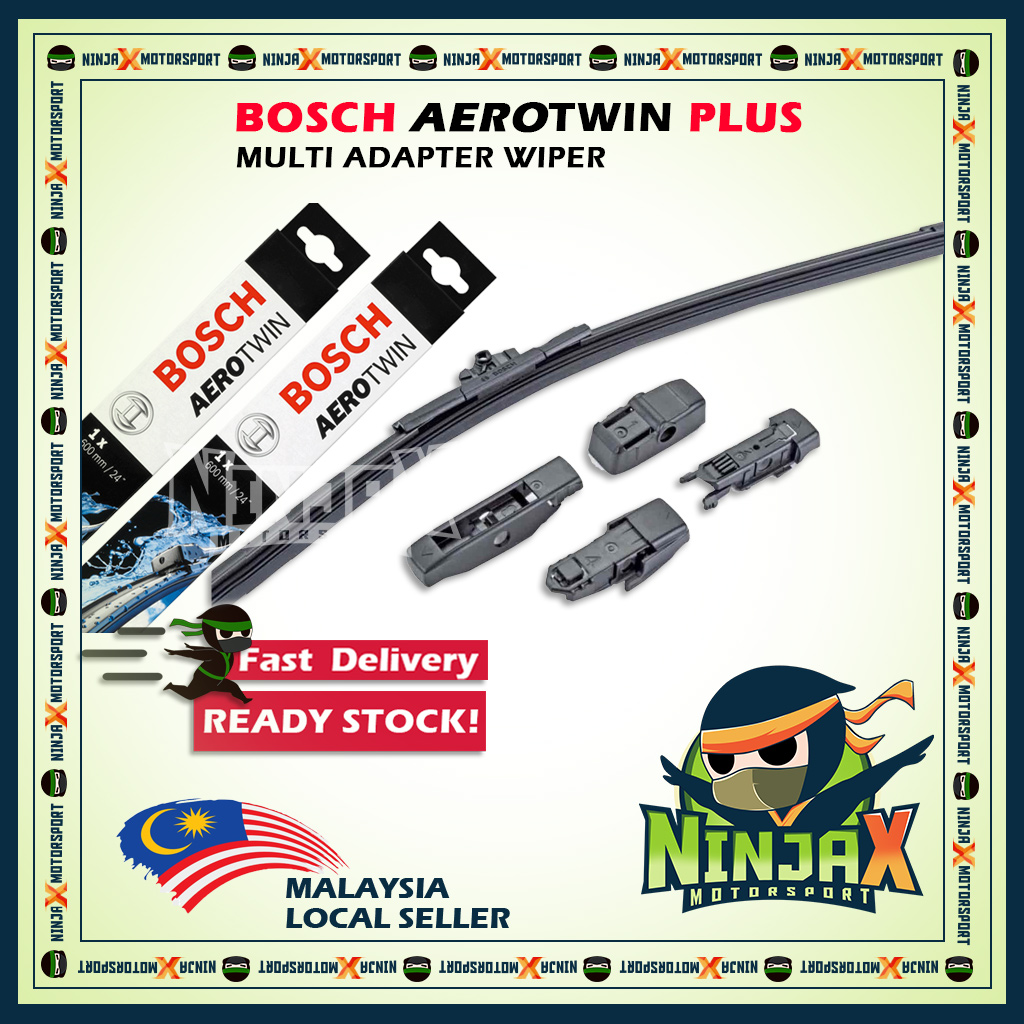 Ready Stock BOSCH AP Wiper Aerotwin Plus [Multi Adapter] | Shopee Malaysia
