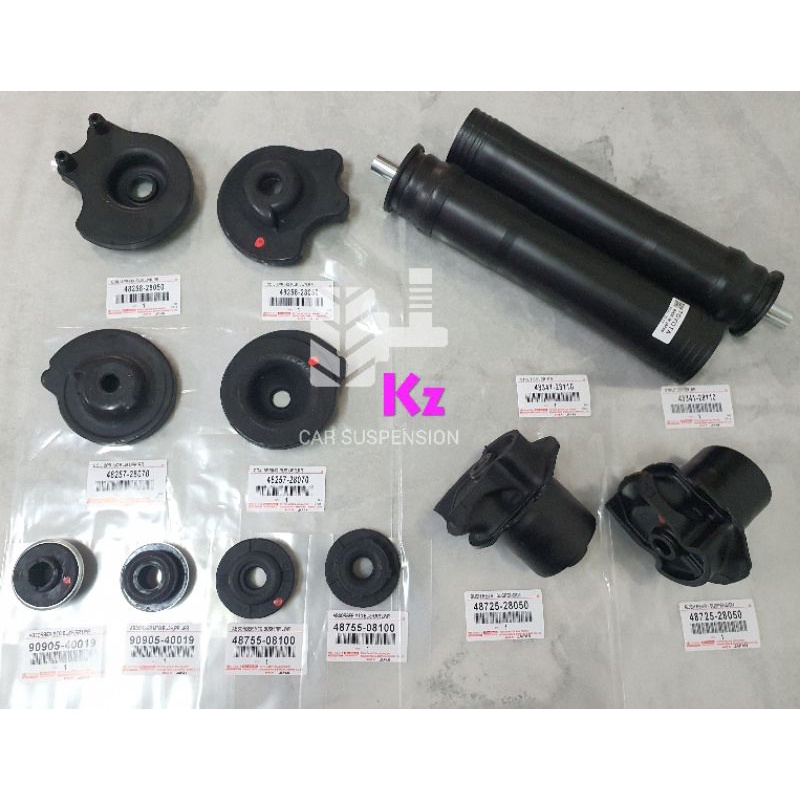 1SET 12PCS-TOYOTA ESTIMA ACR50/ALPHARD ANH20/VELLFIRE GGH20- REAR ...