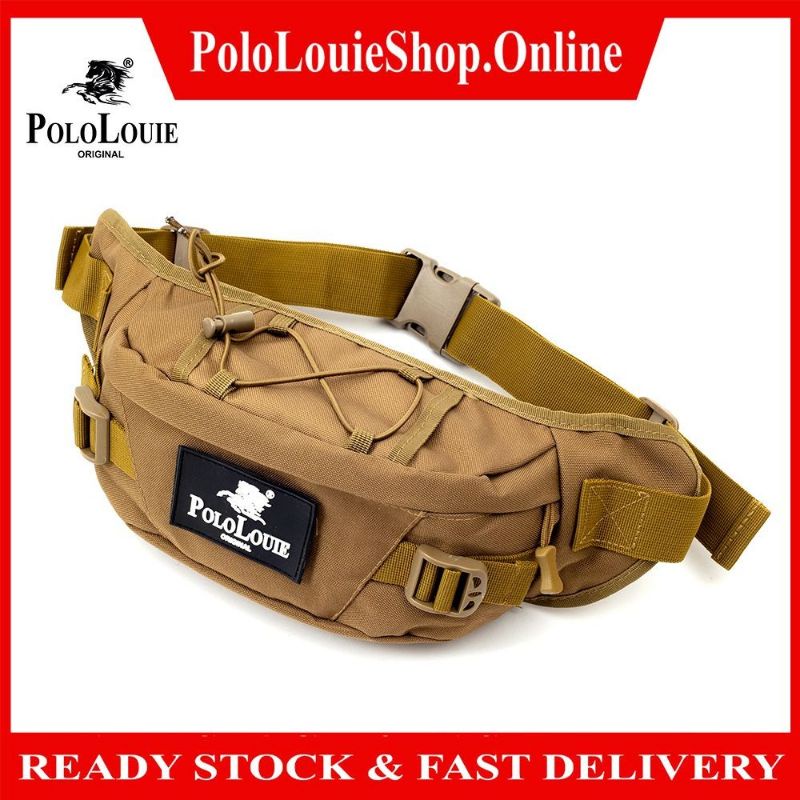 Original Polo Louie Army Tactical Waist Bag Outdoor Pouch Bag Camping ...