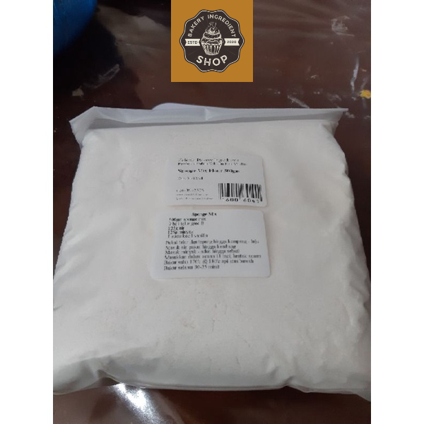 Sponge Mix Vanilla (with recipe) 500gm 1kg | Shopee Malaysia
