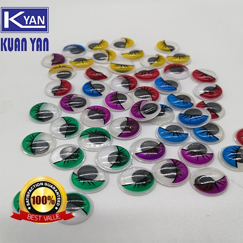 [KUAN YAN] COLOUR DIY EYE BALL (10PIECES/PACK) | Shopee Malaysia