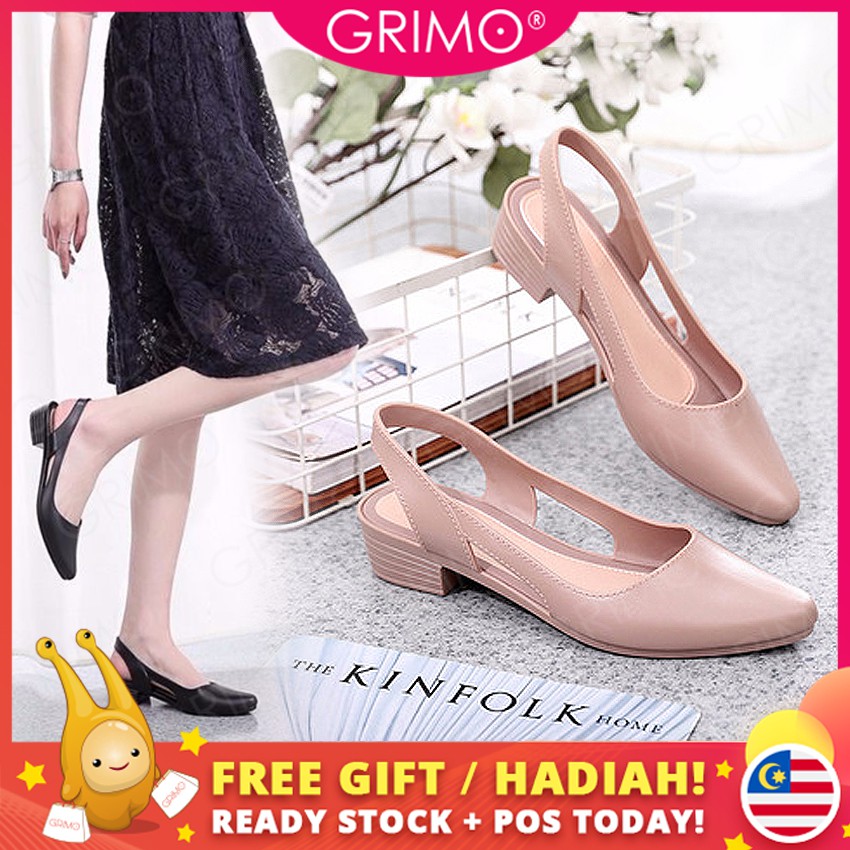 READY STOCK💝GRIMO Gasina Point Wedges Women's Shoes Highheel High Heels ...