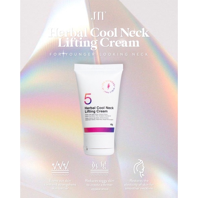 JTT - Herbal Cool Neck Lifting Cream (neck cream, double chin cream ...