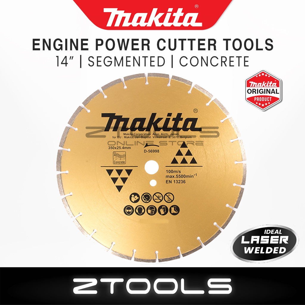 (1pc) Makita Diamond Blade 14" Specialised Engine Power Cutter | For ...