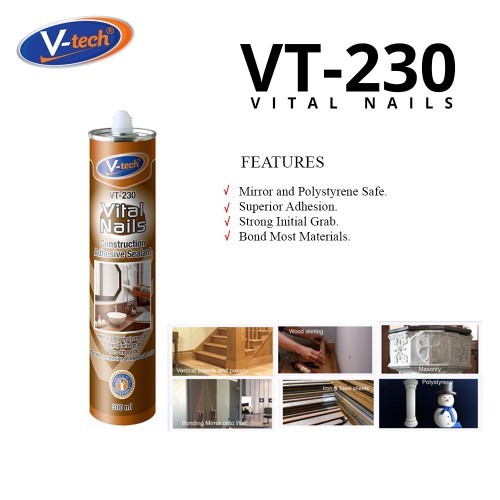 VT230 Vital Nails Sealant (X-Bond) (Max-Bond) #300ml | Shopee Malaysia