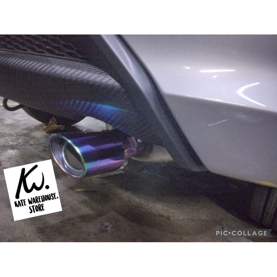 Full Rainbow Exhaust Muffler Tail for MITSUBISHI XPANDER Car | Shopee ...