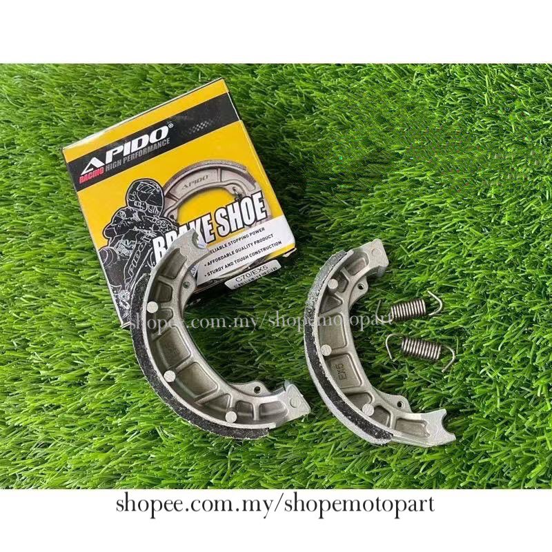 LINING BRAKE SHOE PAD APIDO EX5 C70 GBO WAVE CLASS SMASH SYM BONUS ...