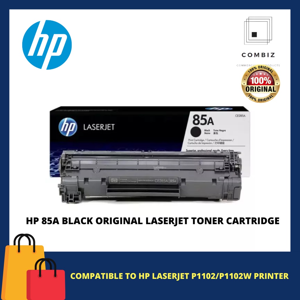 HP 85A Black Original LaserJet Toner Cartridge | Shopee Malaysia