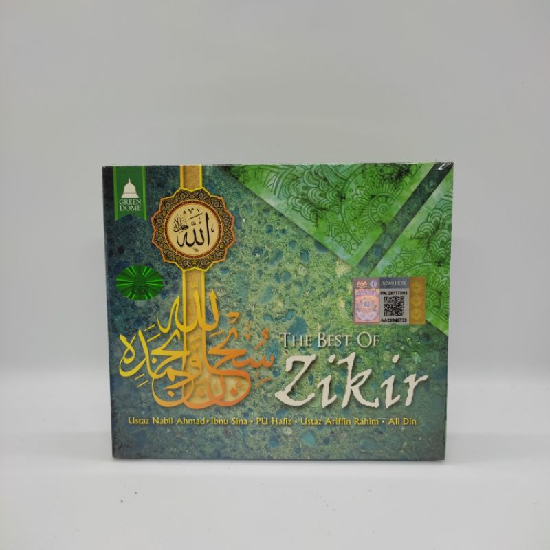 HOT CD AUDIO ORIGINAL THE BEST OF ZIKIR | Shopee Malaysia