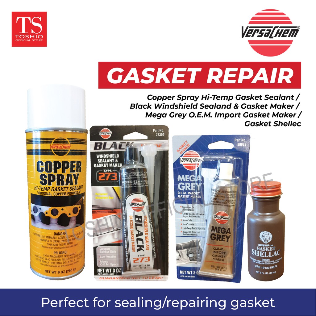 VersaChem Gasket Repair / Sealant / Silicone / Maker / Shellac (Model ...