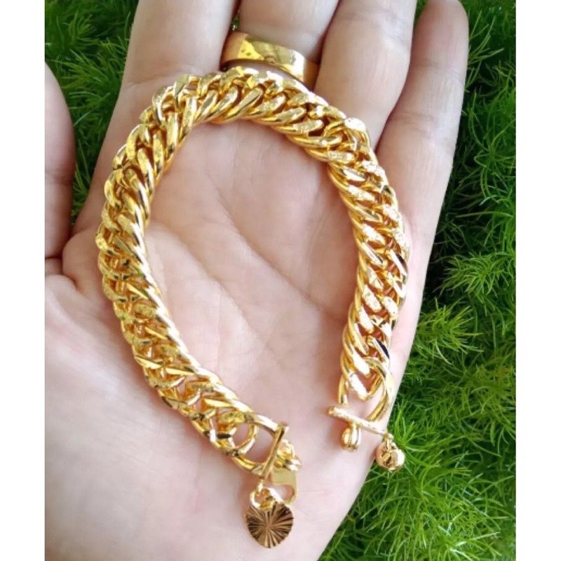 🔥 Gelang Tangan Lipan 💯 COP 916 PERSIS ORIGINAL GOLD 916 BRACELET EMAS ...
