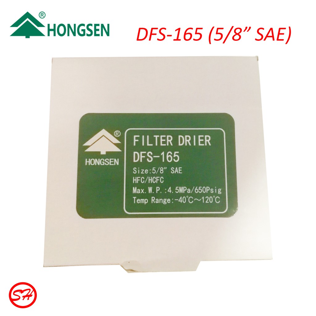 HONGSEN FILTER DRIER DFS-163 DFS-164 DFS-165 3/8" 1/2" 5/8" AIR ...
