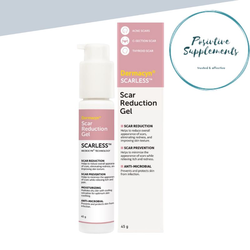 SCAR TREATMENT SCARLESS BY DERMACYN SCAR REDUCTION HYDROGEL 45G ...