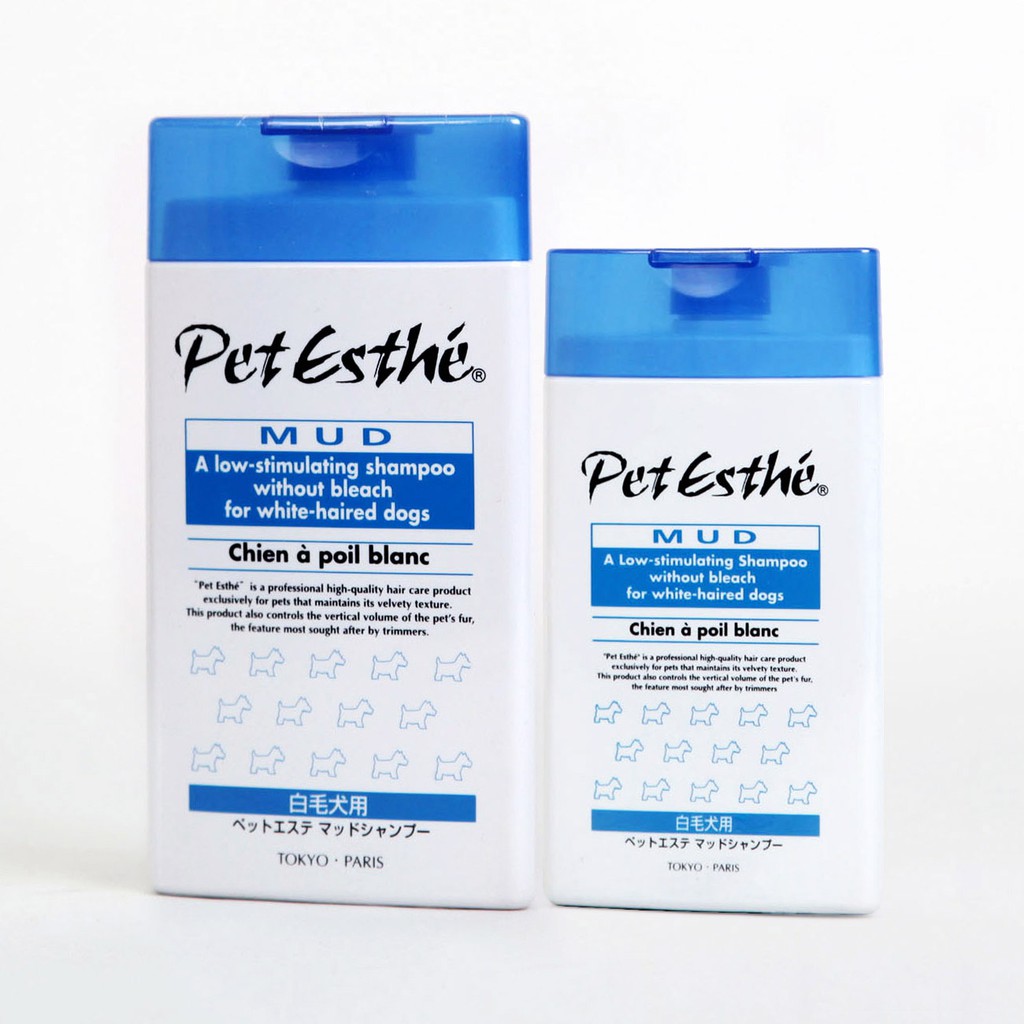 Pet Esthe Mud White Hair Shampoo 200ml & 350ml | Shopee Malaysia