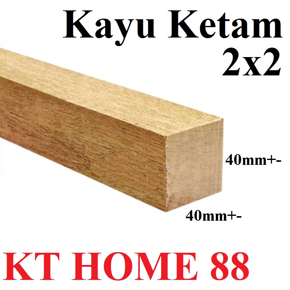 Kayu Ketam 2x2 (40mmX40mm)+- Kayu Siap Ketam | Shopee Malaysia
