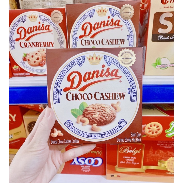 Danisa CHOCO CASHEW/CRANBERRY BISCUITS 90G | Shopee Malaysia