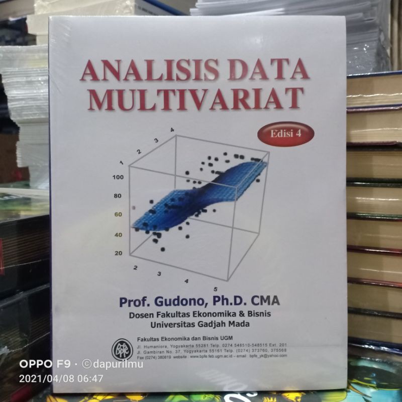 Original Book: Multivariate DATA Analysis ED 4 (DE MULTIVARIATE DATA ...