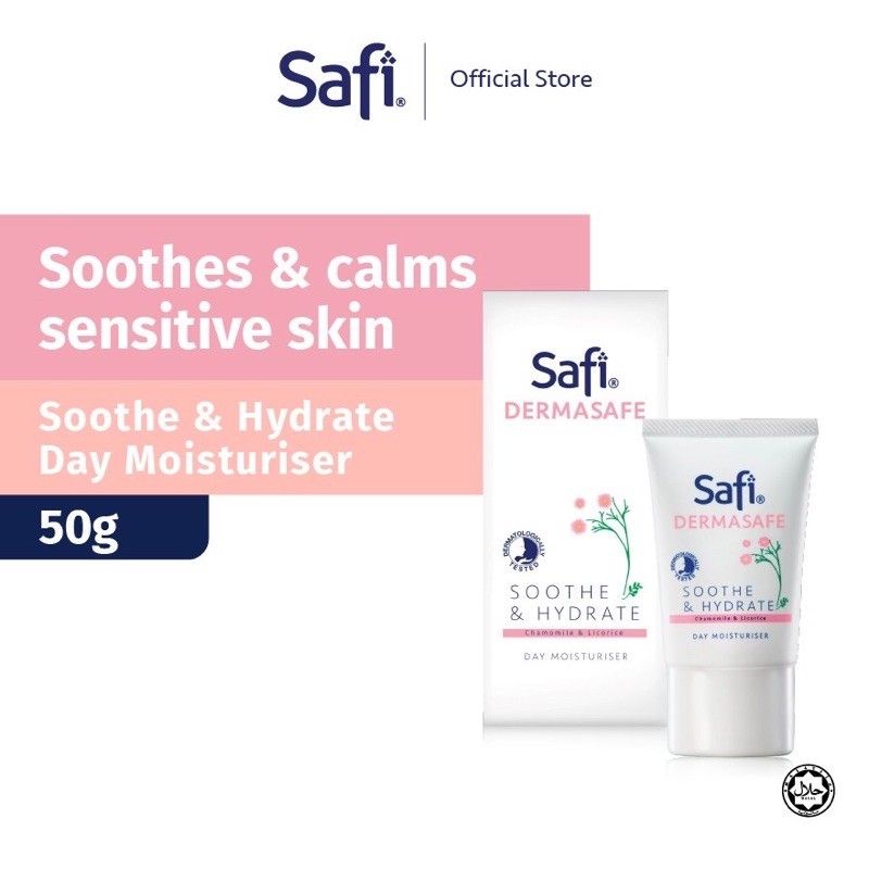 SAFI DERMASAFE SOOTHE & HYDRATE DAY MOISTURISER 50ML | Shopee Malaysia
