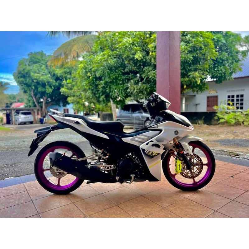 ORIGINAL - COVERSET Y16 V1 EXCITER 22 PEARL WHITE ORI VIETNAM | Shopee ...