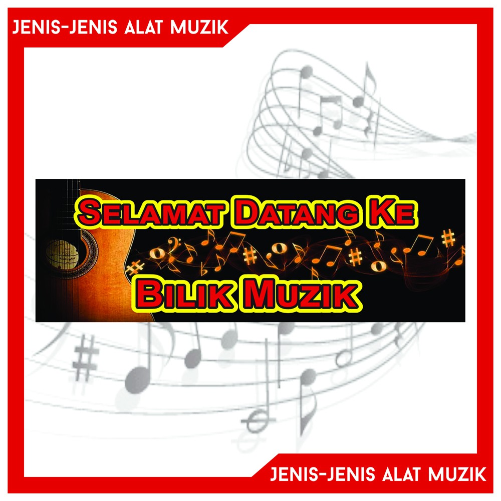 Bunting Jenis-Jenis Alat Muzik & Peraturan | Shopee Malaysia