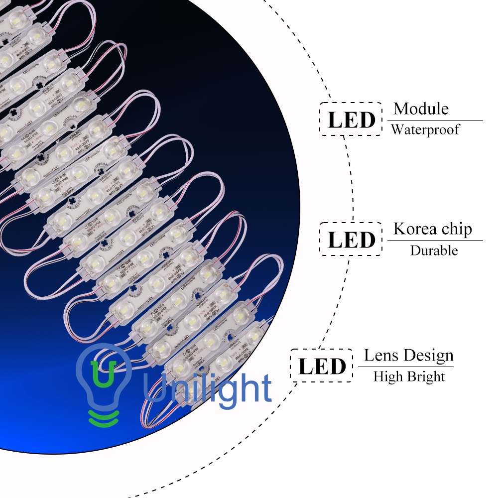 DC 12V LED Module 5730 Waterproof for signboard advertise | Shopee Malaysia