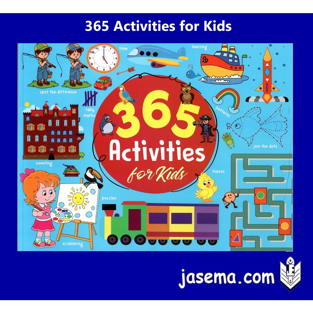 365 Activities for Kids Preschool | Shopee Malaysia